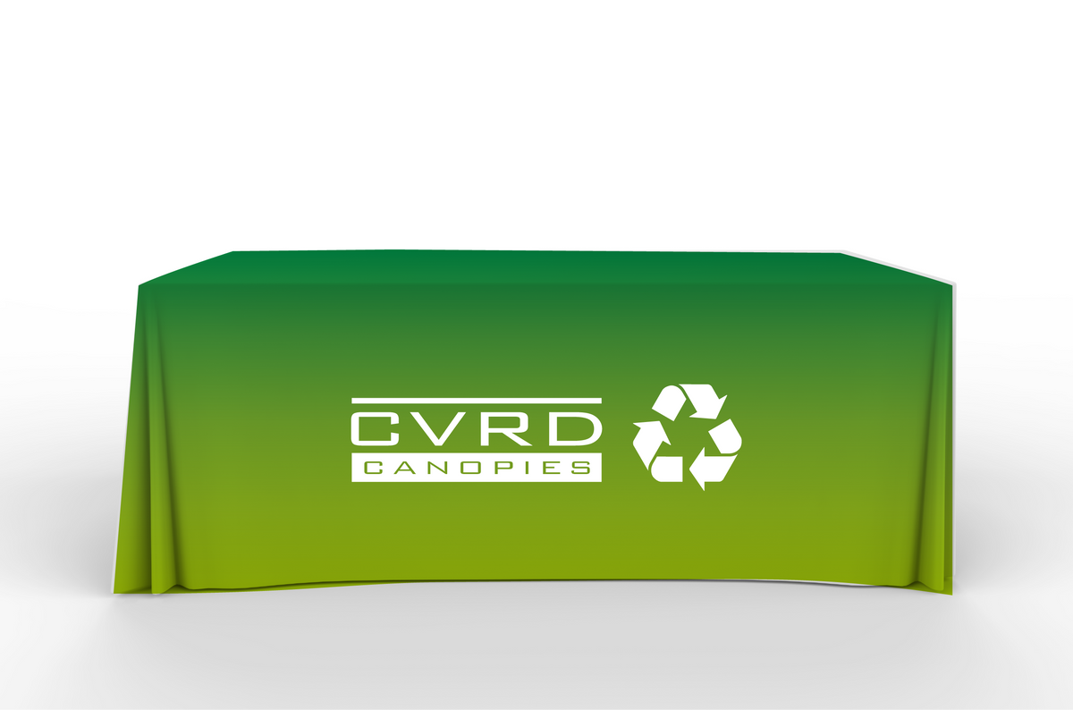 Custom Printed Fitted Table Covers | CVRD Canopies